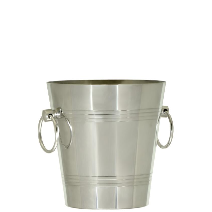 Aluminium Half Bottle Wine Bucket with Ring Handles - Birchgrove Products